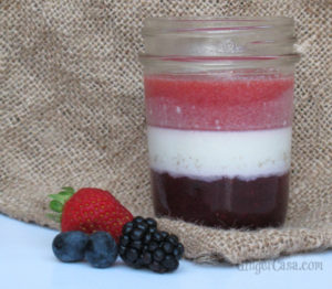 Three Layer Very Berry Dream Cream - A New Summer Favorite!