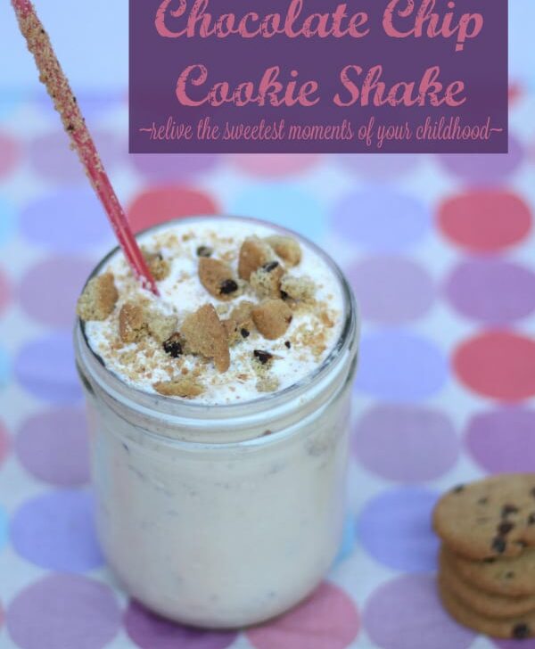 Relive Your Childhood With An Amazing Chocolate Chip Cookie Shake