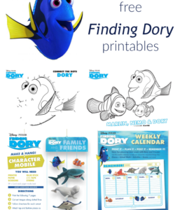 Print These Free Finding Dory Printables For Summer Fun!