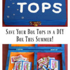 Create A DIY Box to Keep Your Box Tops Safe All Summer