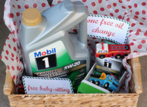 Give an Oil Change Gift Basket & Bless Someone with a Year of Protection