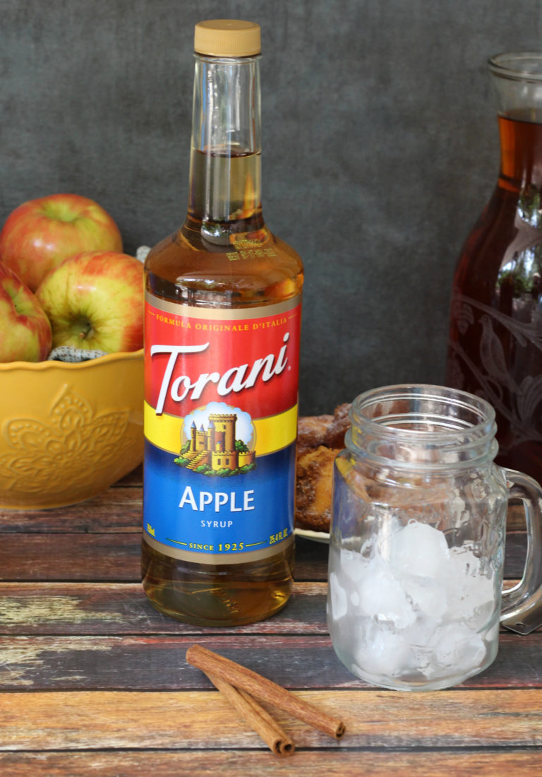 Spiced Apple Iced Tea - Delicious Fall Flavor