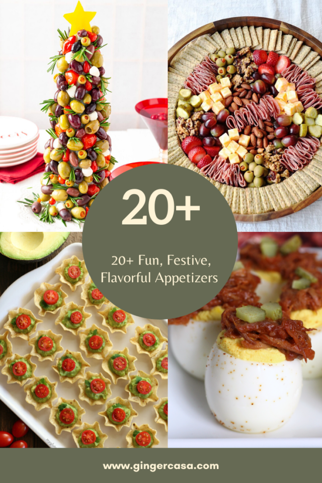 20+ Fun, Festive Holiday Appetizers (and the Bosch Dishwasher !)