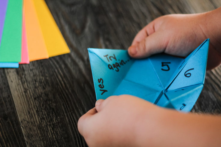 How to Make a Cootie Catcher - A Great Anxiety and Boredom Buster!