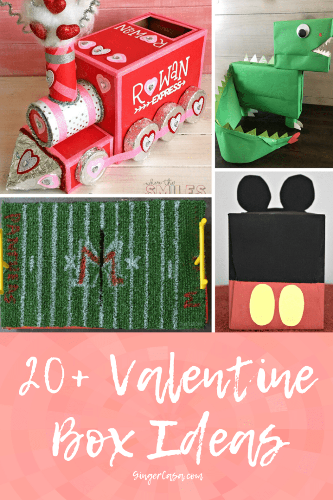 Valentine Box Ideas - 20+ Valentine's Day Boxes for School!