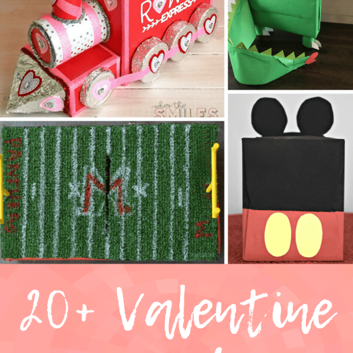 Valentine Box Ideas - 20+ Valentine's Day Boxes for School!