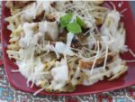 Grilled Chicken Alfredo Fries - Quick & Delicious Family Meal!