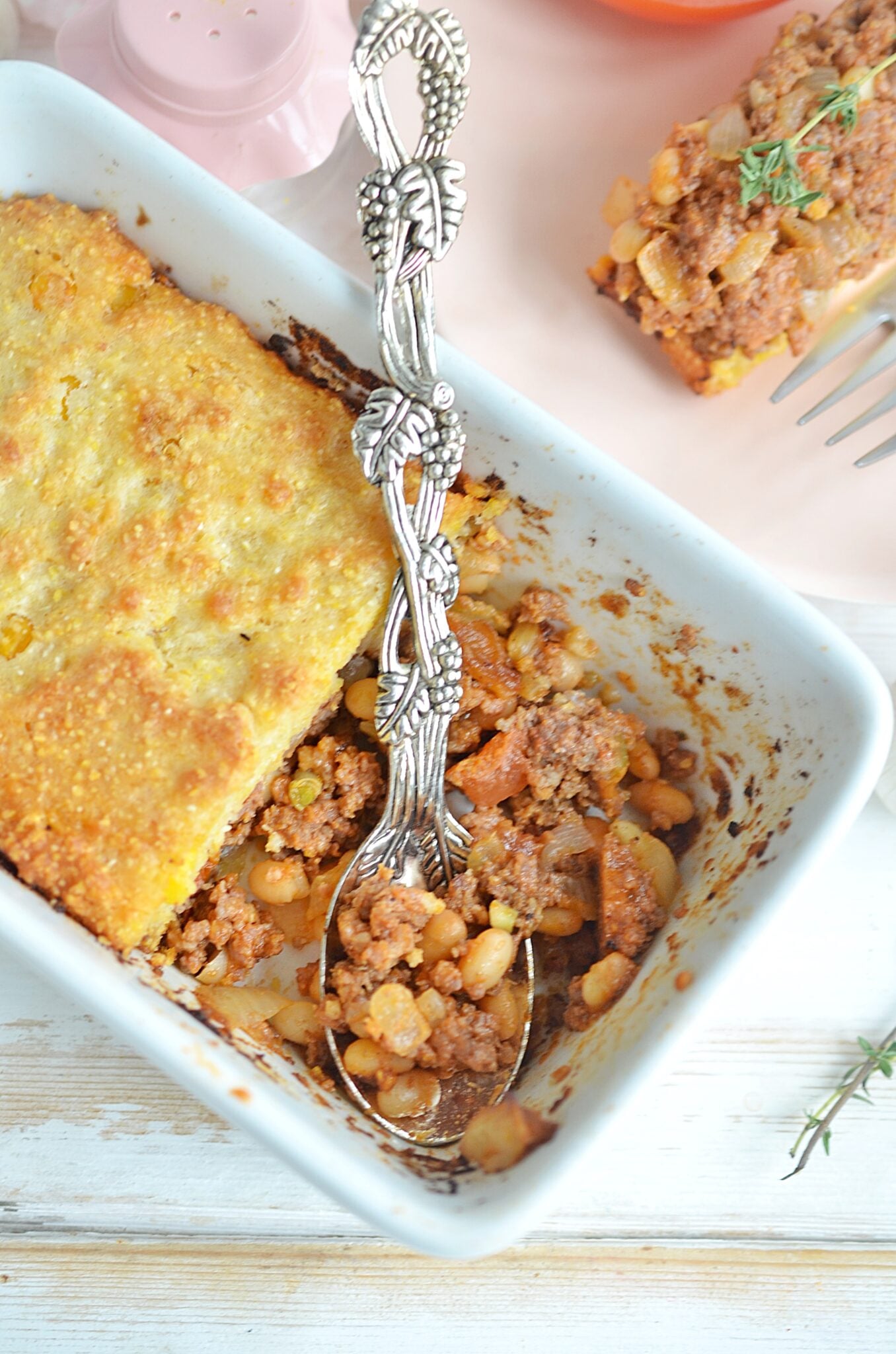 Cornbread Casserole Recipe - Comfort Food, Full of Flavor! - Ginger Casa