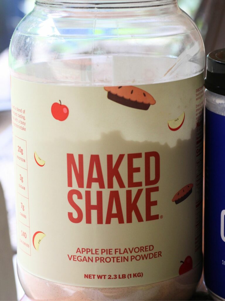 Apple Pie Protein Pancakes - Pre-Workout Breakfast Recipe - Ginger Casa