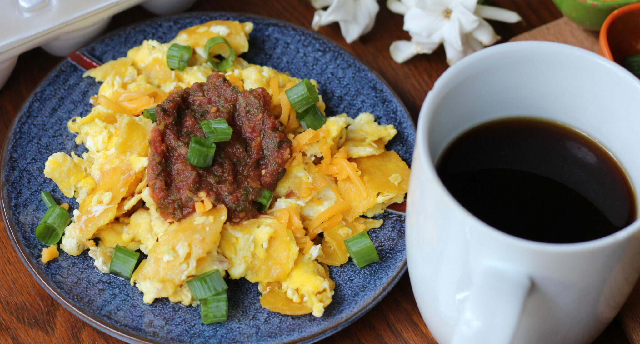Migas Recipe - Easy and Quick Breakfast with Protein! - Ginger Casa