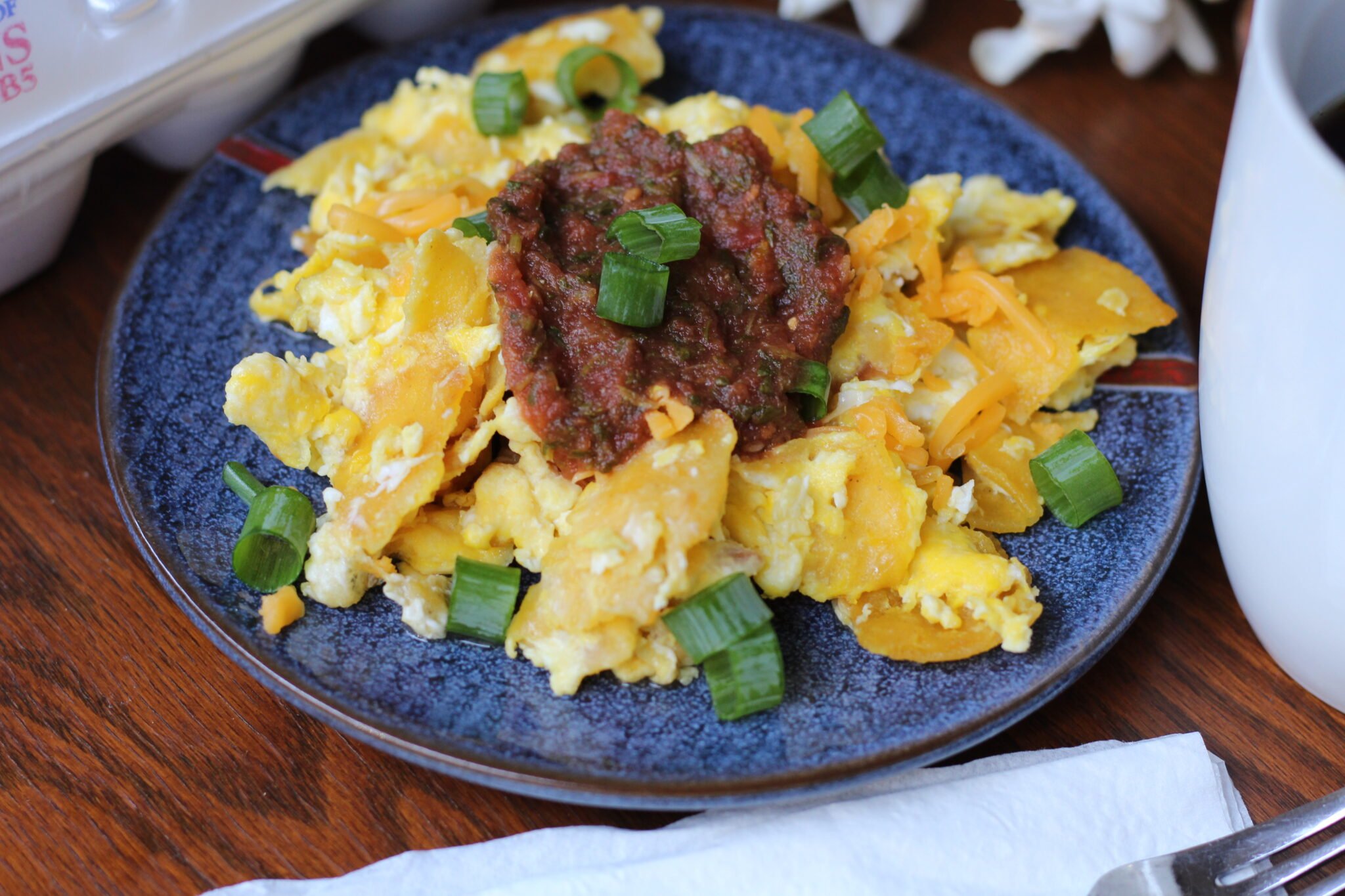 Migas Recipe - Easy and Quick Breakfast with Protein! - Ginger Casa