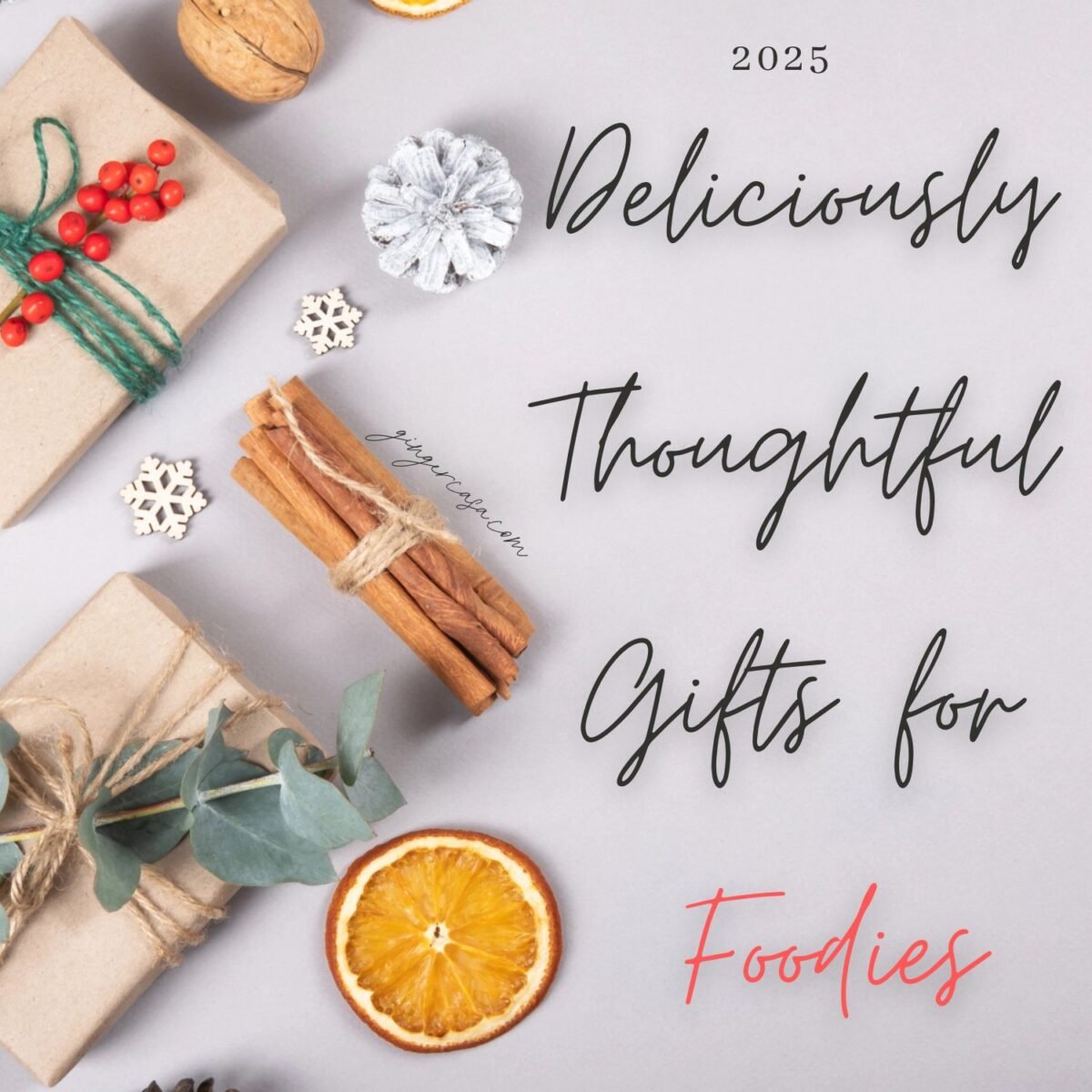 25+ Deliciously Thoughtful Gifts for Foodies - Ginger Casa