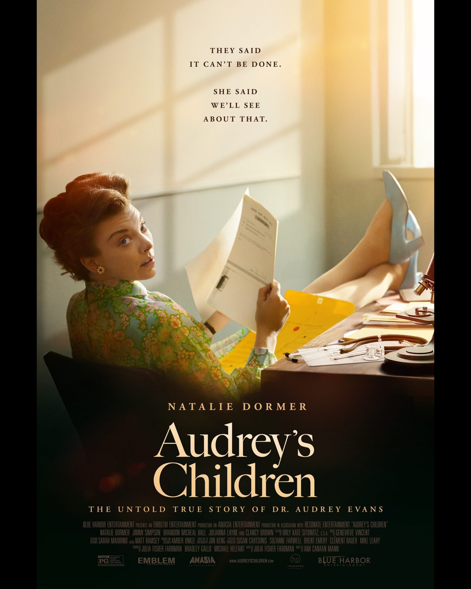 Watch the Incredible True Story of Dr. Audrey Evans in Audrey's ...