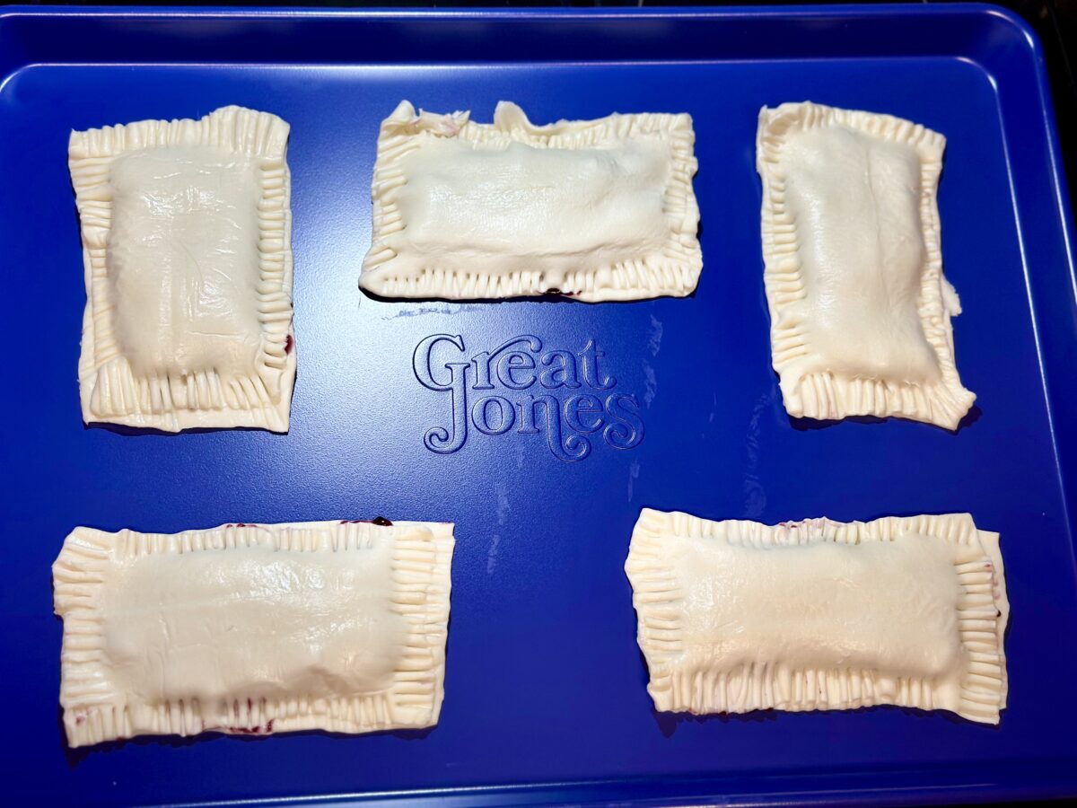 Two Ingredient Blueberry Turnovers - Ginger Casa