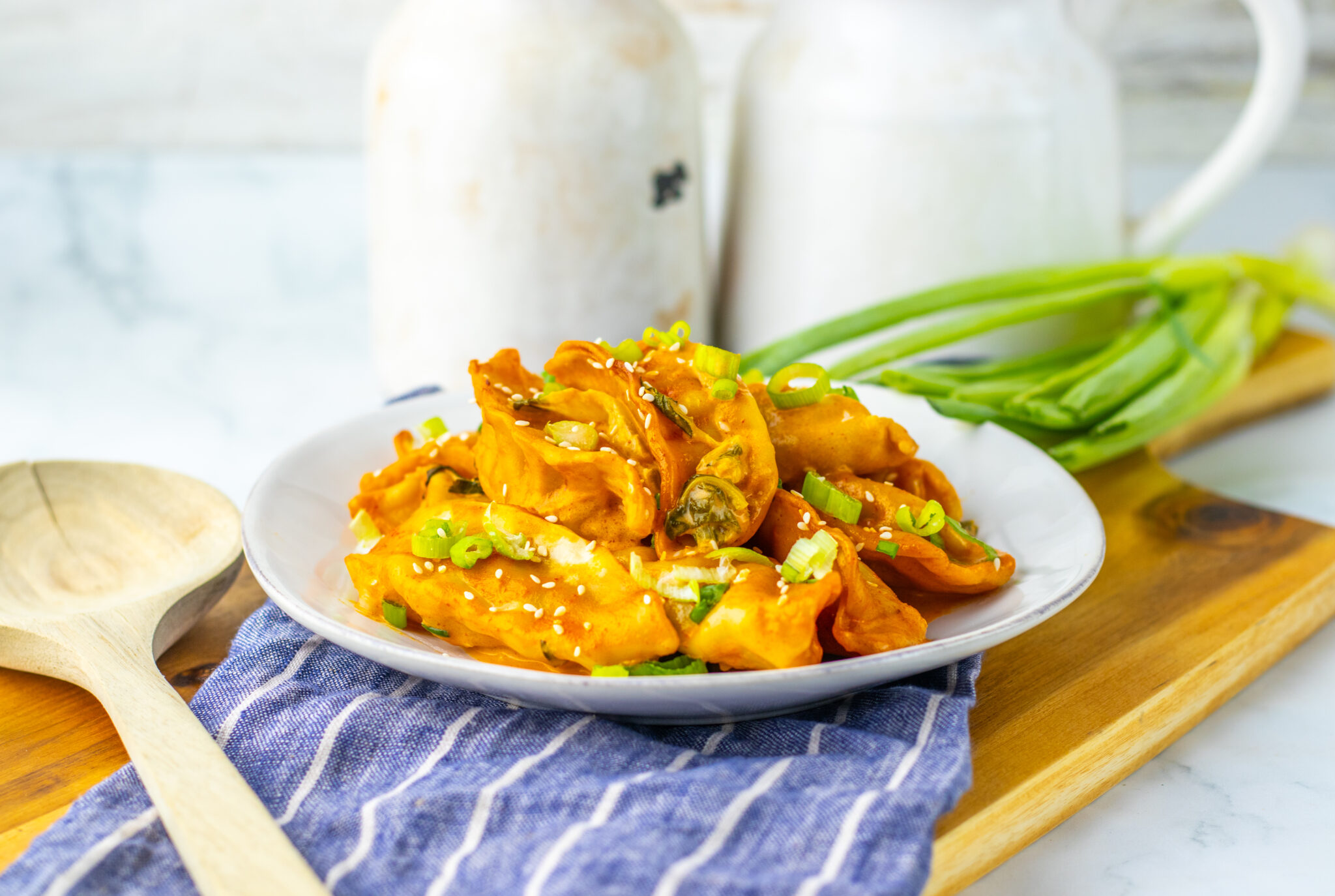 One-Pan Dumpling Bake – Easy Family Dinner in 30 Minutes - Ginger Casa