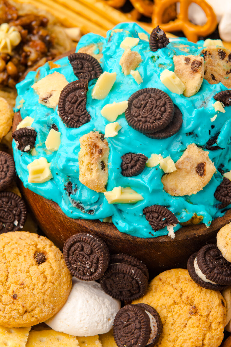 Cookie Monster Dip Recipe – Fun Party Snack for Kids and Adults! - Ginger Casa